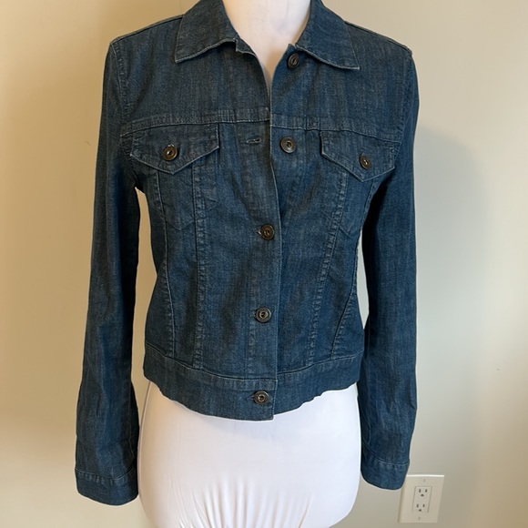 Theory | Jackets & Coats | Theory Denim Trucker Jacket | Poshmark